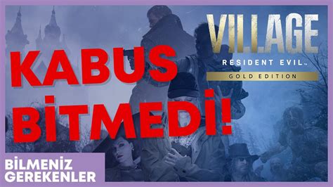 Kabus Bitmedi Resident Evil Village DLC Hikayesi ve Diğer Modlar YouTube