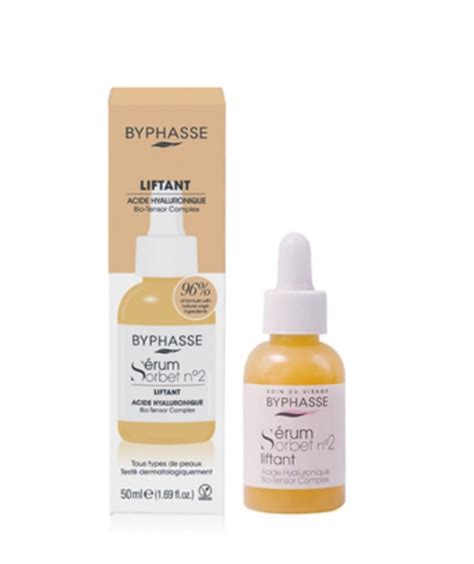 Сыворотка для лица Byphasse Serum sorbet n°2 liftant acide hyaluronique ...