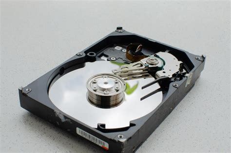 Premium Photo Closeup View Of An Open Hdd Showing Its Magnetic Disks And Read Heads Digital
