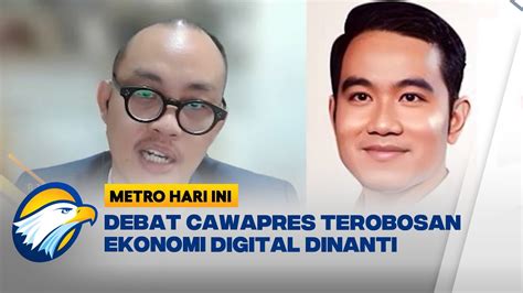 Debat Cawapres Terobosan Ekonomi Digital Dinanti YouTube