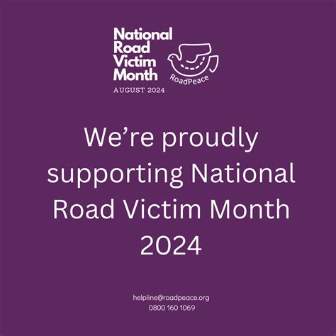 National Road Victim Month August 2024 Sussex Safer Roads Partnership