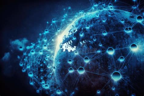 Network Concept Stock Illustration Illustration Of Computer 269931136