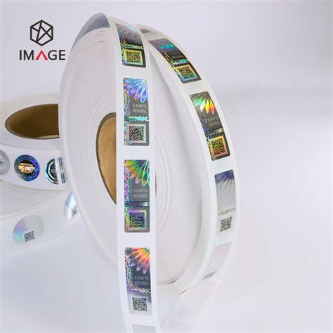 QR Code Security Label Suzhou Image Technology