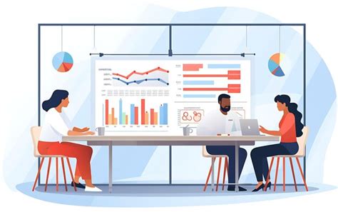 Premium Ai Image Illustration Flat Design Of A Ux Research Team Scrutinizing User And Solving