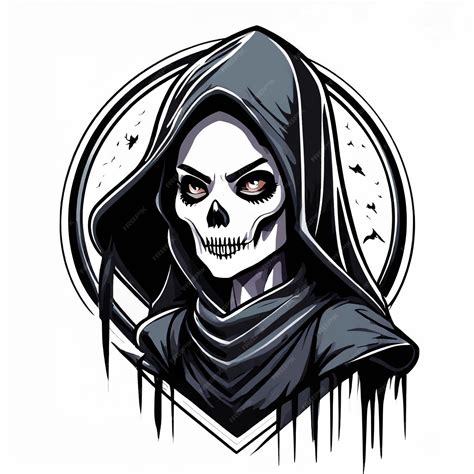 Premium Vector Reaper Vector Logo