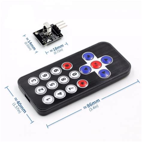 Kit MÓdulo Sensor Ir Con Control Remoto Hx1838 Tettsa Tienda