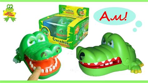 Обзор настольной игры Зубастик Крокодил Дантист / Crocodile Dentist ...