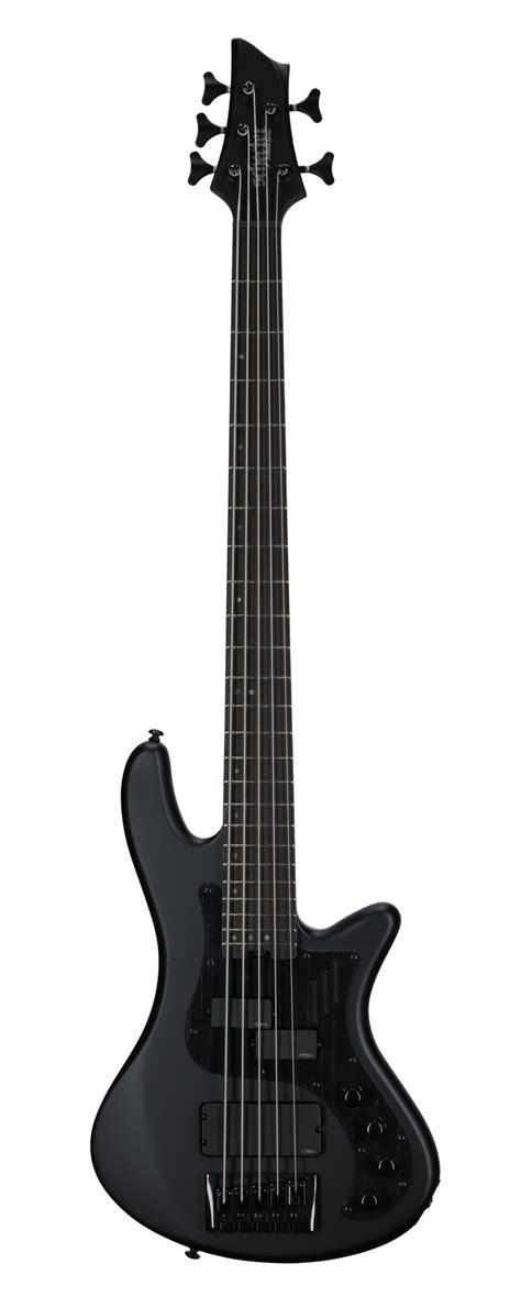 Schecter Stiletto 5 Stealth Pro 5 String Bass Guitar