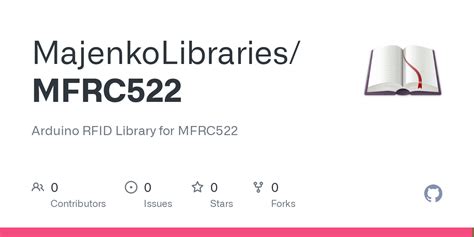 Github Majenkolibrariesmfrc522 Arduino Rfid Library For Mfrc522