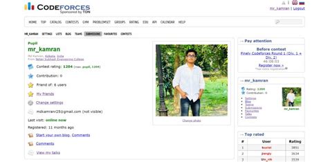 Md Kamran On Linkedin Connections Codeforces