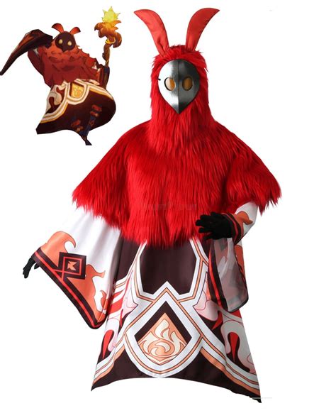 Genshin Impact Pyro Abyss Mage Cosplay Suit Hqcosplay