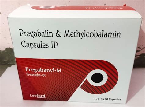 Pregabanyl M Capsule Drug Streets