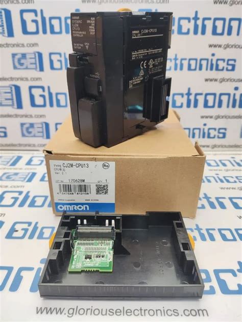 cj2m cpu13 omron plc at best price in mumbai by glorious electronics