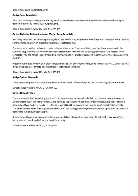 Output Management In Sap S4 Hana 1709 1809 1909 Pdf