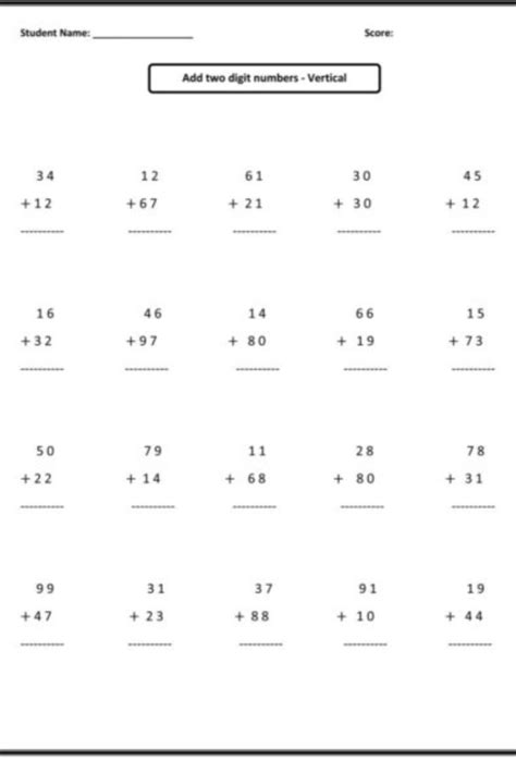 Pin On Addition Worksheets