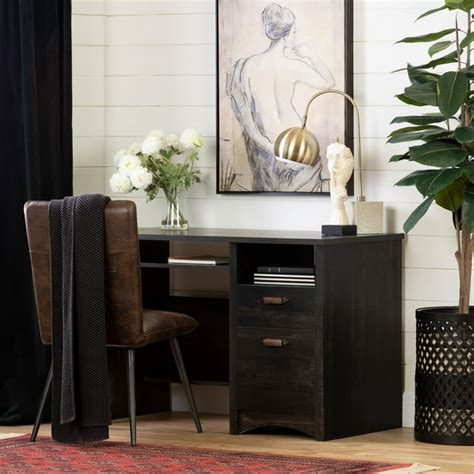 South Shore Gascony Computer Desk With Keyboard Tray Walmartca
