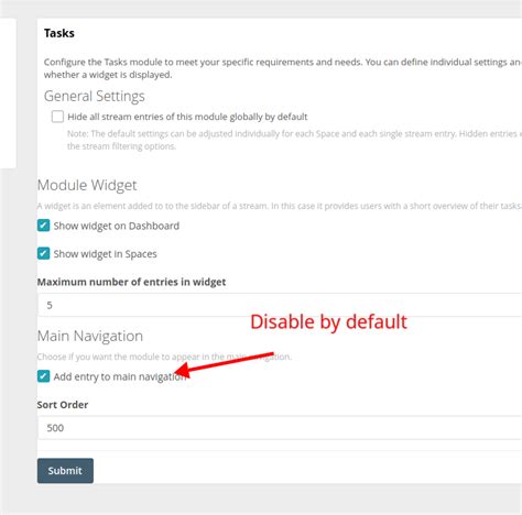 Disable Main Navigation By Default · Issue 229 · Humhubtasks · Github