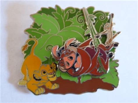 Disney Trading Pins 135254 Simba Timon And Pumbaa Lion King 25th