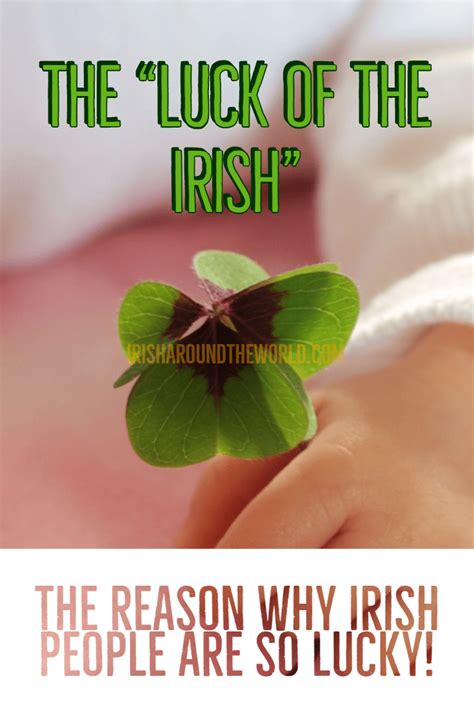 Irish Luck What Is The True Meaning Behind The Luck Of The Irish