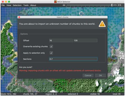 Chunk Import Querz Mcaselector Wiki GitHub