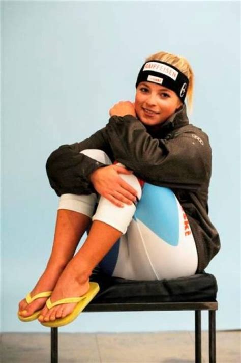 Lara Gut New Swiss Skioverrall Photoshoot