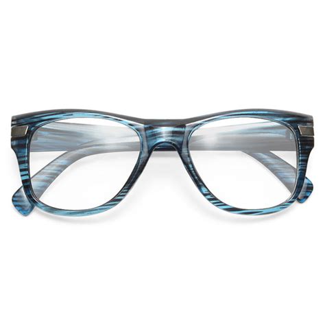 Augustine Large Clear Horn Rimmed Glasses Cosmiceyewear