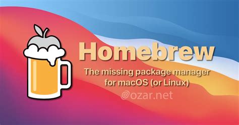 Installing Homebrew On Macos Bigsur Ozar