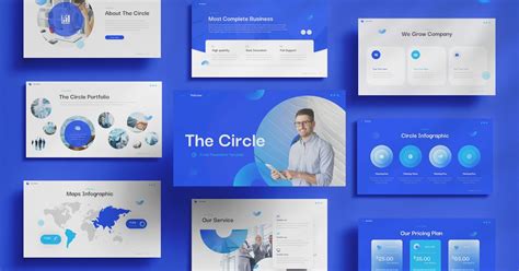 The Circle Keynote Presentation Template Incl Tags And Infographic Envato Elements
