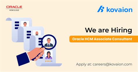 Oracle Hcm Associate Consultant