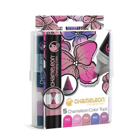 Misturador De Cores Chameleon Color Tops 5 Cores Florais Blender