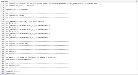 batch mode caeses user guide