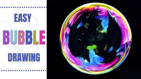 How To Draw Bubbles For Beginners Youtube