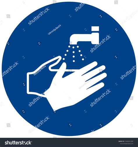 Hand Washing Safety Symbol