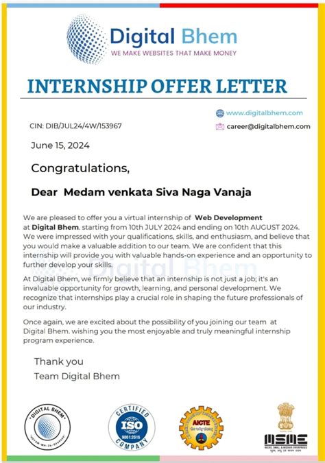 vanaja medam on linkedin digitalbheem webdevelopment