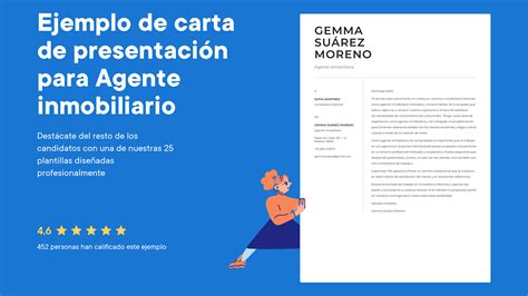 Ejemplo de carta de presentación de agente inmobiliario Gratis cvapp es