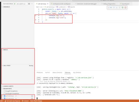 Solved SAP BAS Business Application Studio Debugger Not SAP