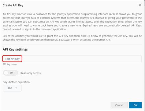 How To Enable Api Key Based Authentication To Jxapi Journyx User
