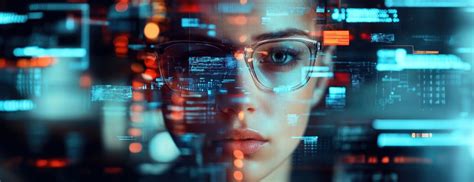 Data Technology Portrait Data Transformation Free Photo Illustration