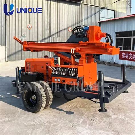 Easy Operate Portable 150m 200m Water Well Drilling Rigs For Water
