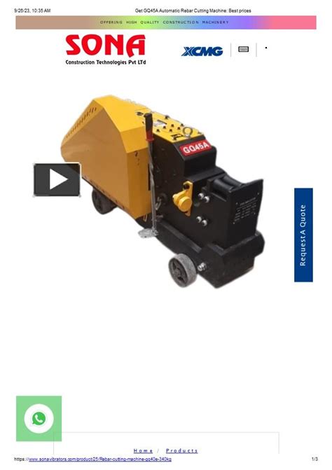 PPT Buy Best Rebar Cutting Machine In India Latest Prices PowerPoint Presentation Free To