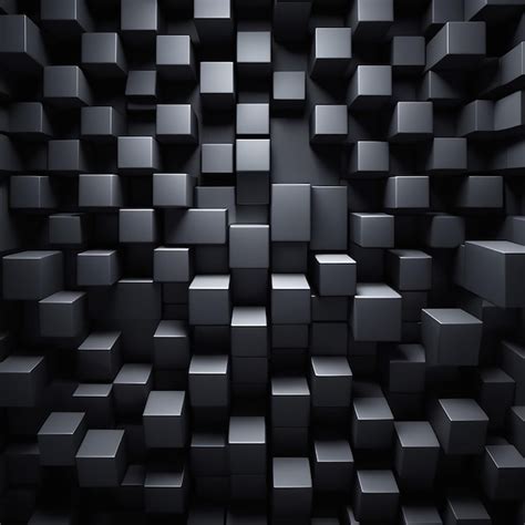 Abstract 3d Rendering Of Colorful Cubes Premium Ai Generated Image