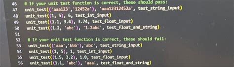 Tuple Containing The Arguments To Test The Function