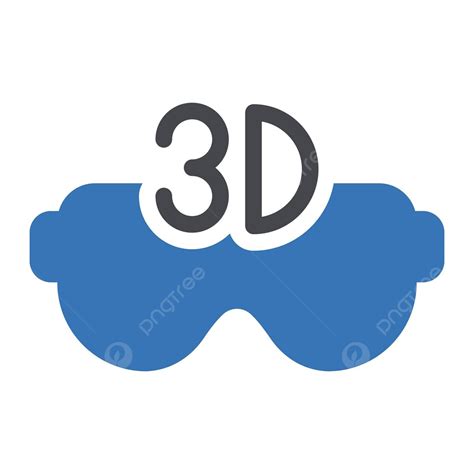 3d Glasses Vision Movie Vector Glasses Vision Movie Png And Vector