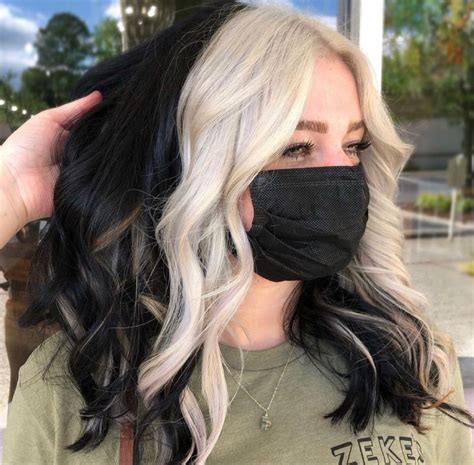 Pin By Audrey Roetter On Hair Makeup Color Block Hair Hair Color