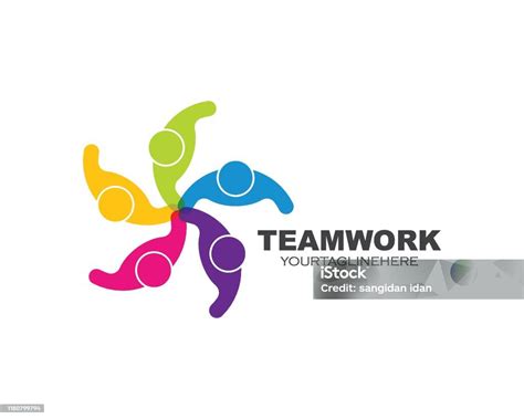 Leadership Communauté Social Et Vecteur Dicône De Logo Dentreprise