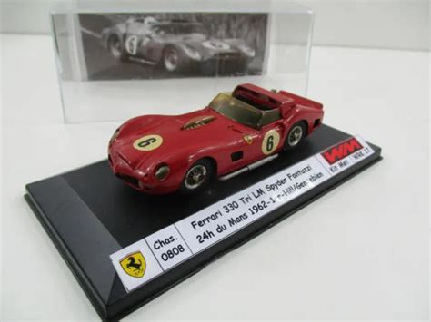 ANCIEN KIT FERRARI 330 Tri Lm 6 Le Mans 1962 Western Models 1 43 EUR