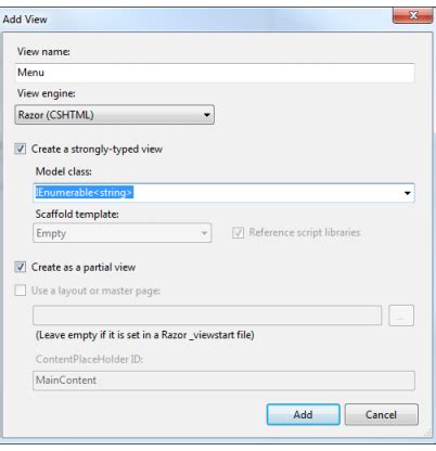 C Asp Net Can T Create View IEnumerable Stack Overflow