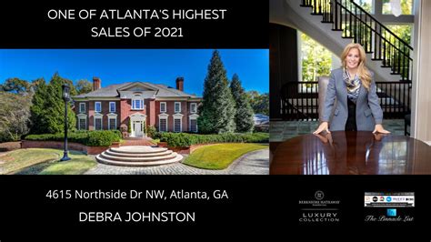 One Of Atlantas Highest Sales Of 2021 4615 Northside Drive Sold By