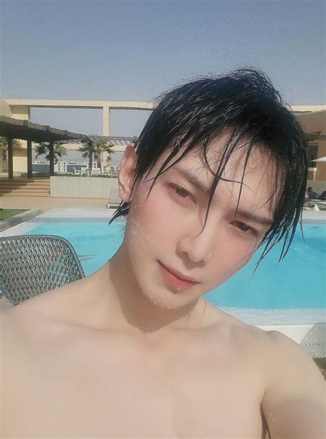 Pin By Renske On Ateez Kang Yeo Sang Pool Picture Boyfriend Material