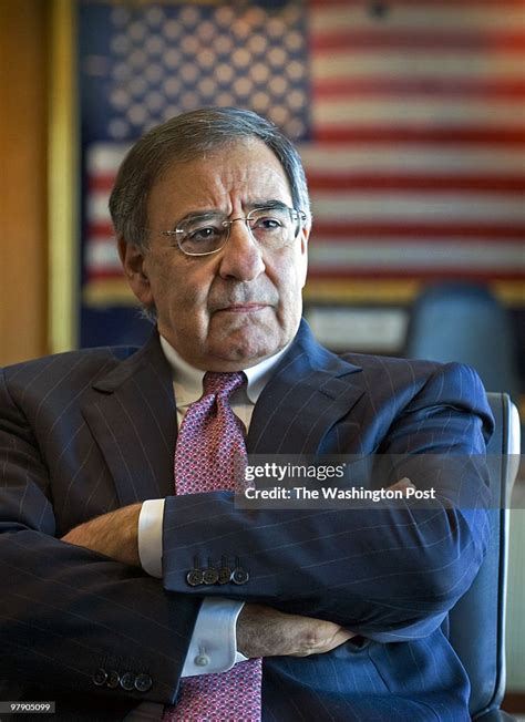 Cia Director Leon Panetta Sits For An Interview With The Washington